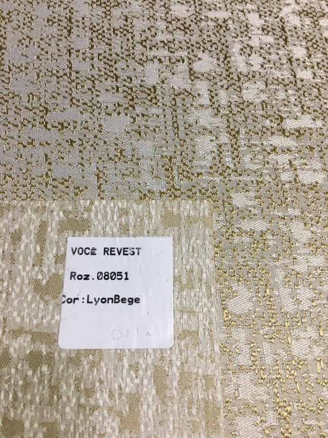 Tecido Colante Lyon bege - Comprar em Loja Malu