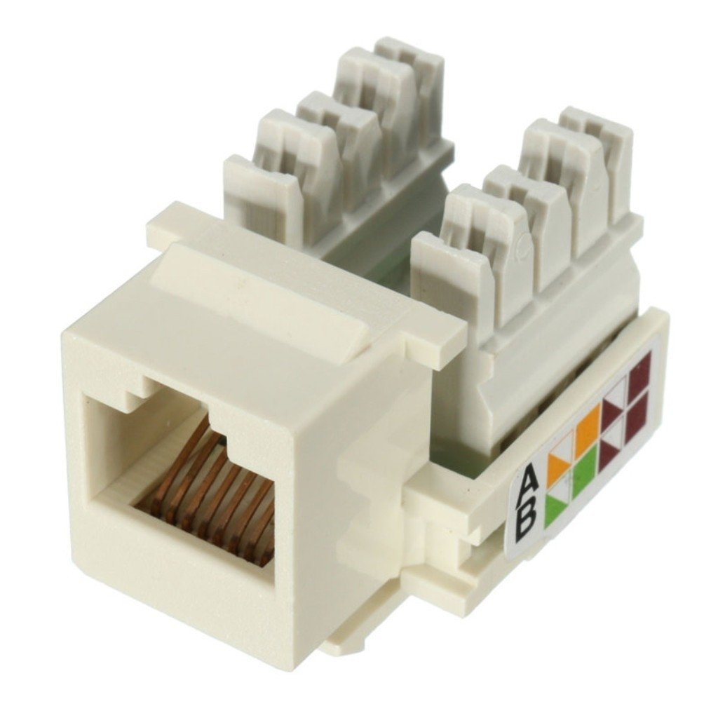 Conector Keystone RJ15 Fêmea Cat5