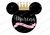 Kit Imprimible Minnie Mouse corona princesa disney