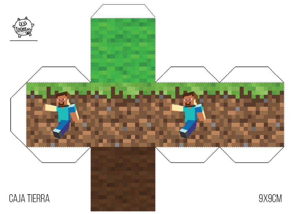 CAJAS MINECRAFT - Comprar en Tres Cerditos Kits