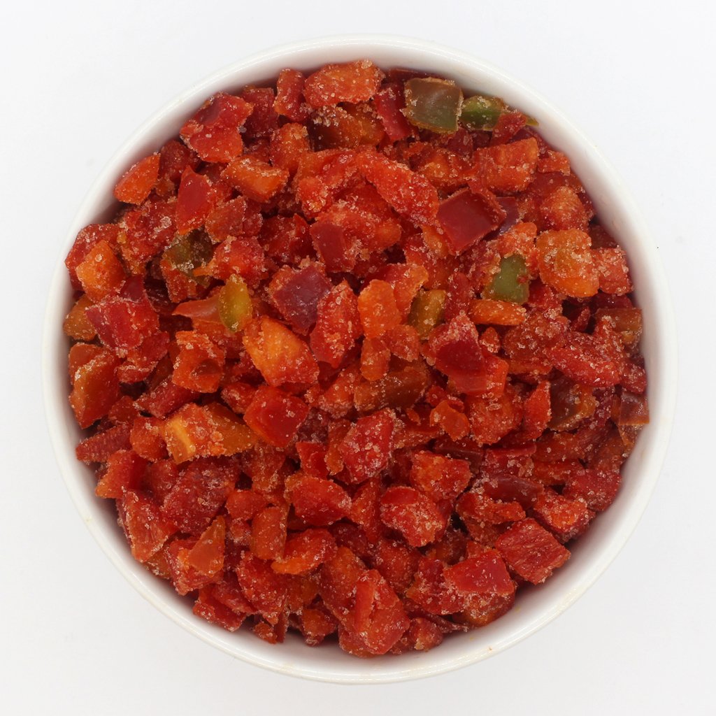 Morrón en cubos x 1kg rojo - Comprar en Gergalberries