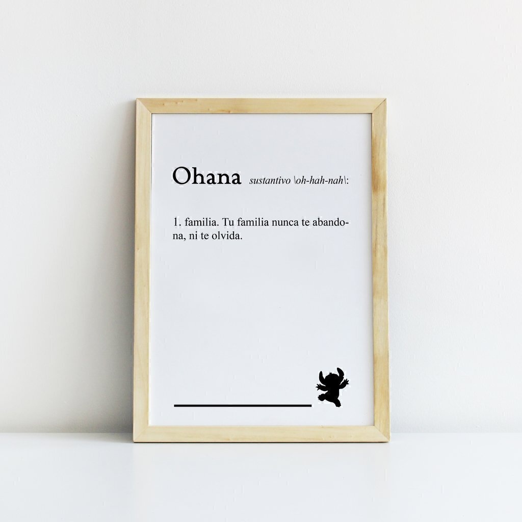 Ohana Definición - Cuadros La Cruza, Moda de Paredes