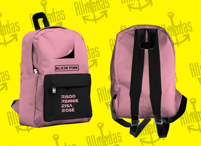 Mochila - BlackPink Two Colors on Luck - Allmadas