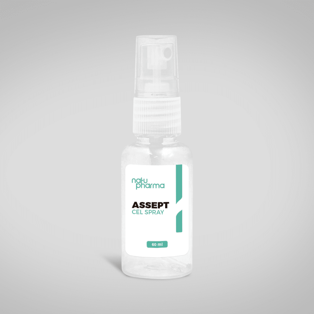 Assept Cel Spray - Higiene de Aparelhos Eletrônicos