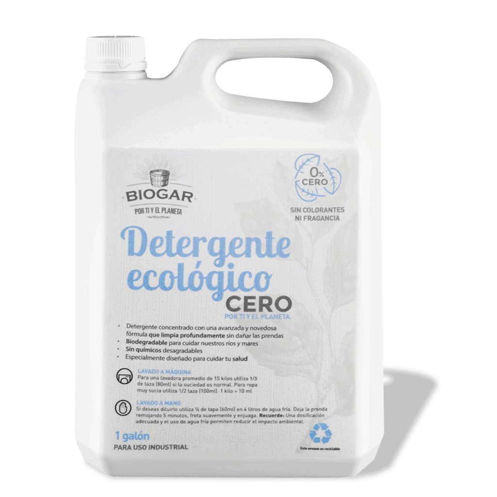 Detergente para ropa cero fragancias y colorantes ecológico 1gal (3,78 ...