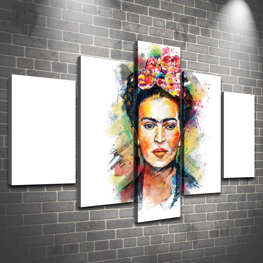 Cuadro Poliptico Frida Kahlo 3