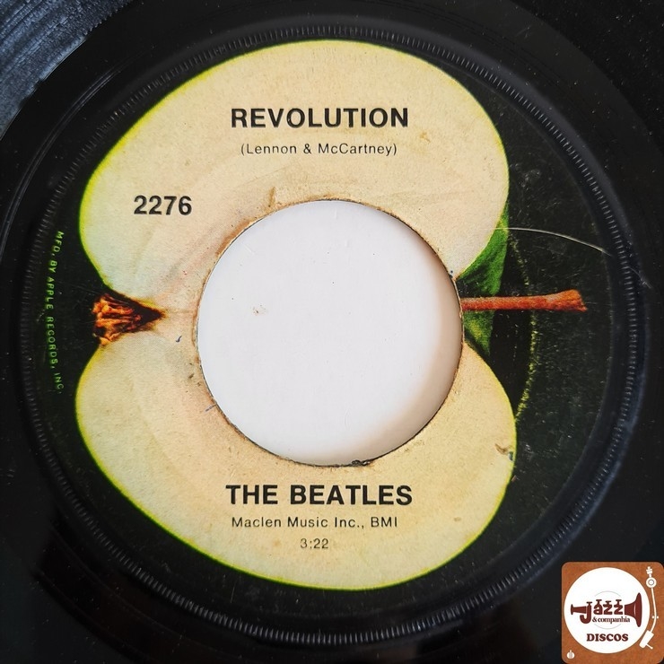 The Beatles - Hey Jude / Revolution (45 rpm / EUA / 1968)