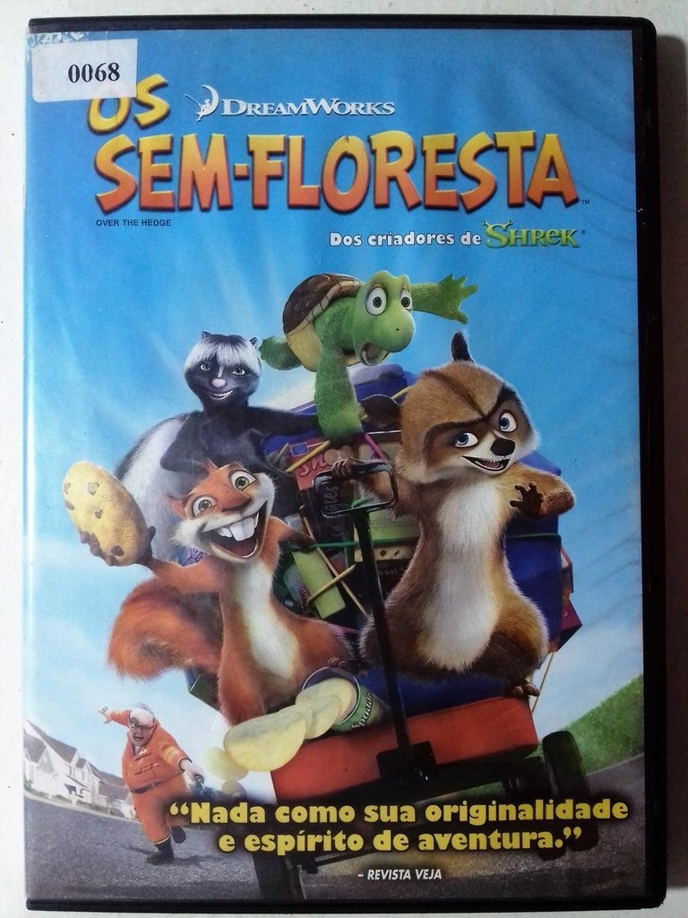 Dvd Os Sem-Floresta Direção: Karey Kirkpatrick, Tim Johnson Canção ...
