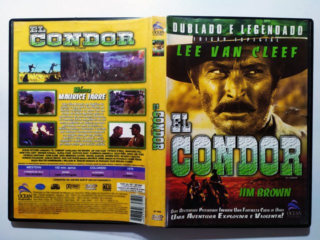 DVD El Condor Lee Van Cleef Edição Especial Jim Brown 1970 Original