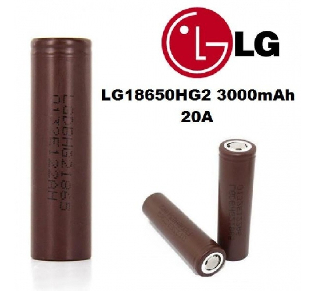 LG HG2 18650 x par - Comprar en Pin Up Vapor