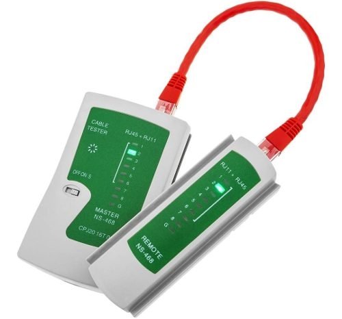 Tester Cable Red Lan Utp Rj45 + Rj11 Telefono