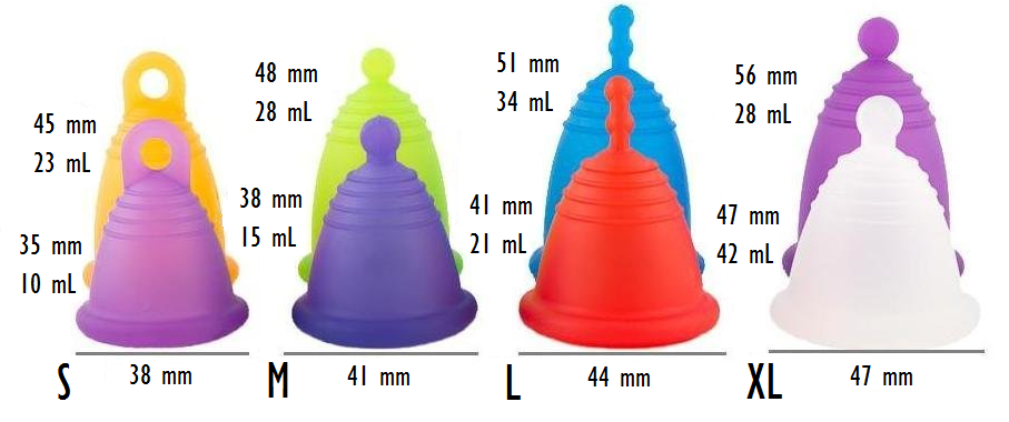 COLETOR MENSTRUAL MELUNA SHORTY PARA COLO DE ÚTERO BAIXO