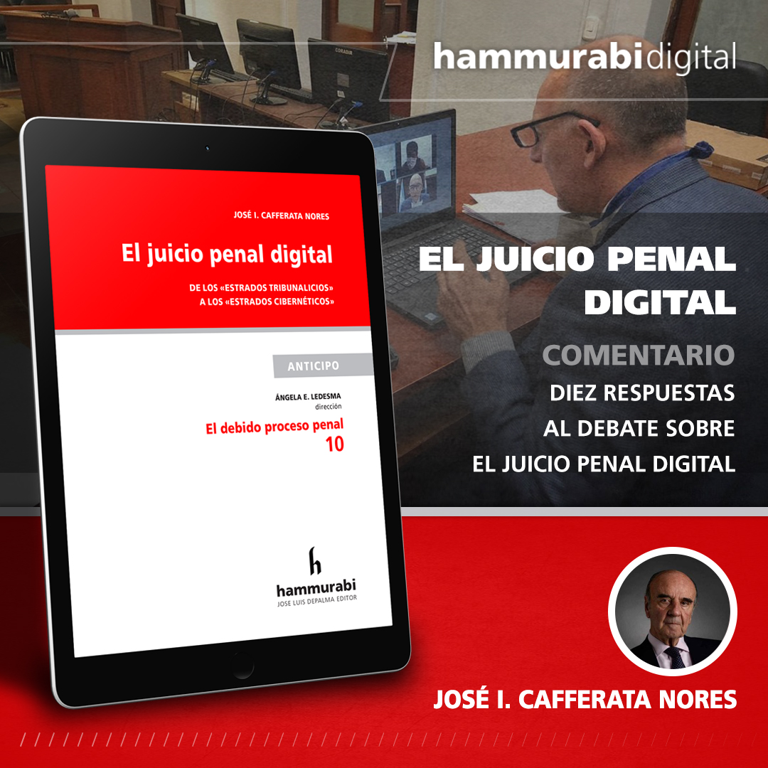 Cafferata - el juicio penal