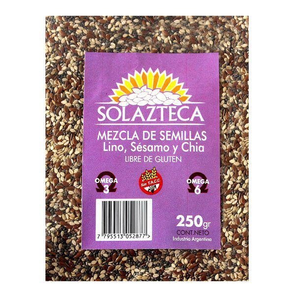 MIX 4 SEMILLAS SOL AZTECA X250G