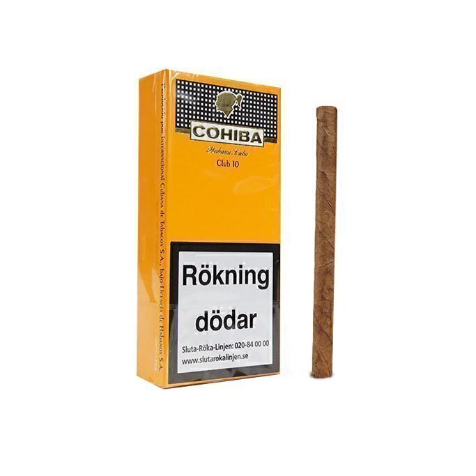 Cohiba Club – Caja x 10 - Tabaquería Cienfuegos