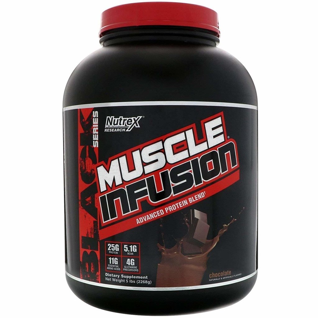 Muscle Infusion de Nutrex 5 lbrs sabor chocolate