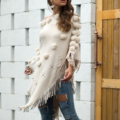 Poncho Ref 2180 - Comprar em Divino Charme
