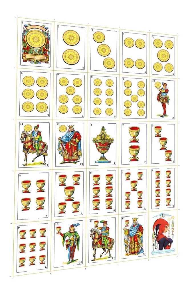 Naipes Españolas - Dorso Personalizado - Zocan
